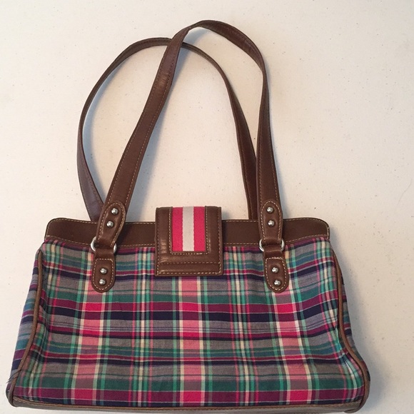 Chaps | Bags | Chaps Plaid Purse | Poshmark
